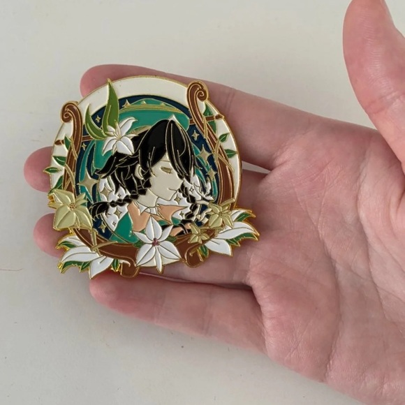 Other | Venti Genshin Impact Enamel Badge Pin | Poshmark